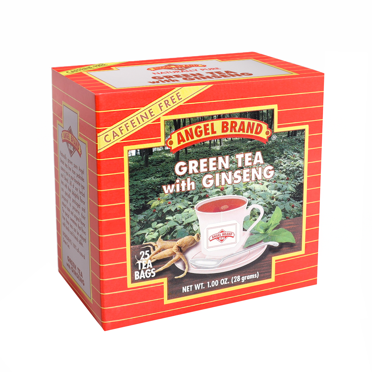 Green Tea with Ginseng Tea Bags – Angel Brand Spices